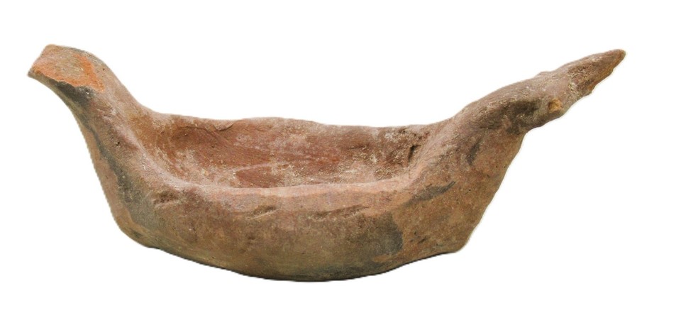 ANCIENT NEOLITHIC EUROPEAN POTTERY CUCUTENI TRYPILLIA OFFERING VESSEL ...