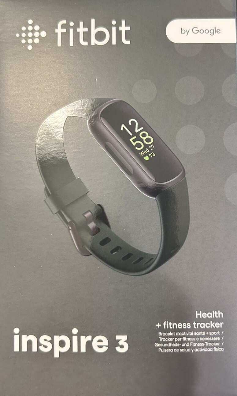 Fitbit Inspire 3 Heart Rate Monitor Health & Fitness Tracker | eBay