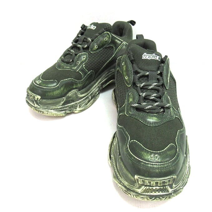BALENCIAGA TRIPLE SizeS Triple SizeS Fade Sneakers 53… - Gem