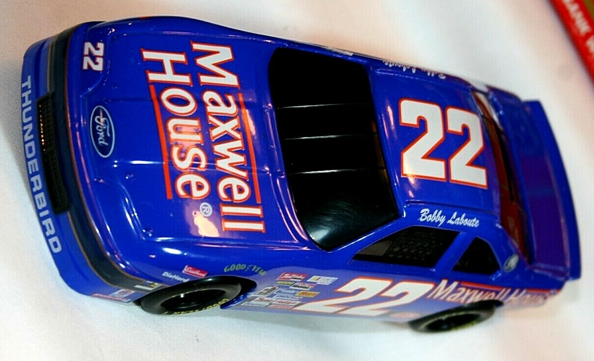 1993 Racing Champions Bank #22 Bobby Labonte Maxwell House Thunderbird ...