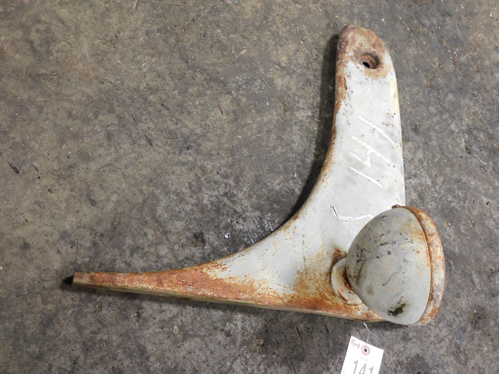 Ford tractor, hood panel left side with light fixture, tag #141barn2 | eBay