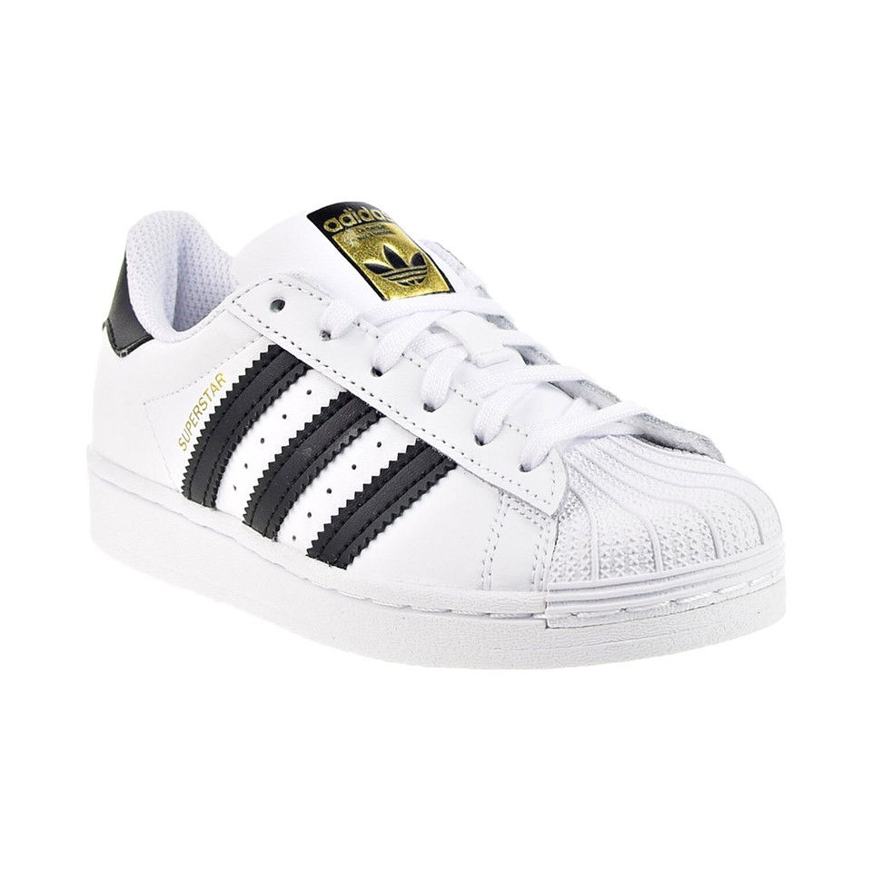 Adidas Superstar Little Kids' Shoes Cloud White/Core Black fu7714 | eBay