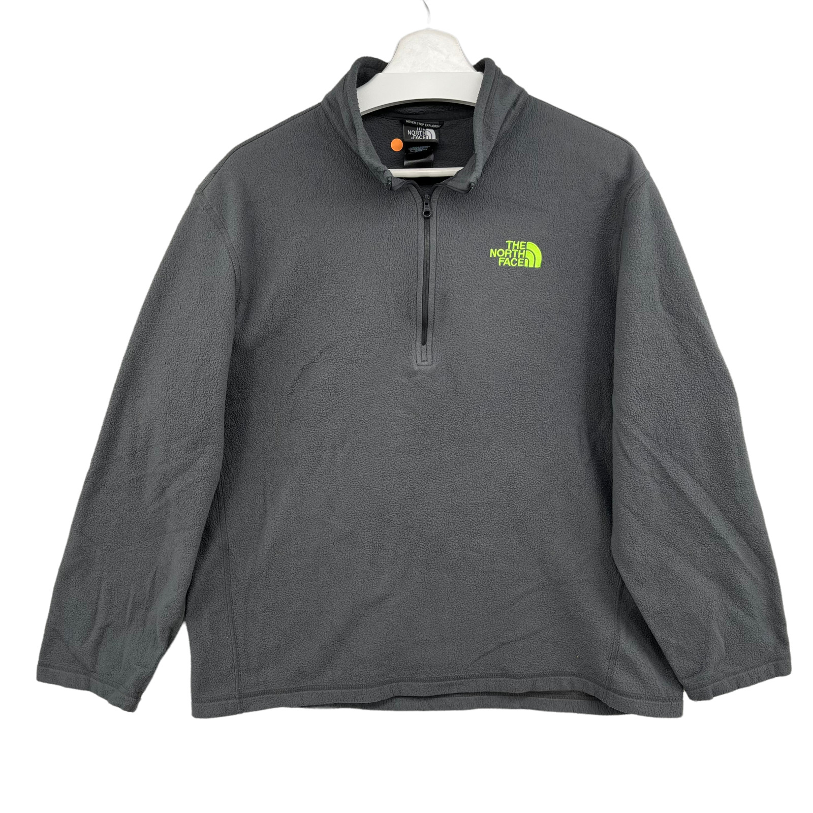 The North Face Sweater Men's S Gray 1/4 Zip Fleece Li… - Gem
