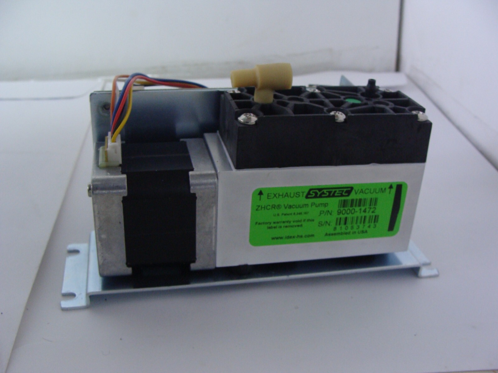 Dionex Systec 9000-1472 Degasser Vacuum Pump Thermo Scientific P/N 6040 ...