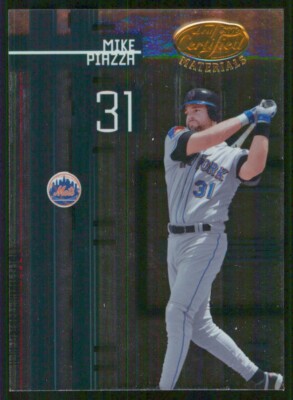 2005 Leaf Certified Materials Mike Piazza #114 Mets | eBay