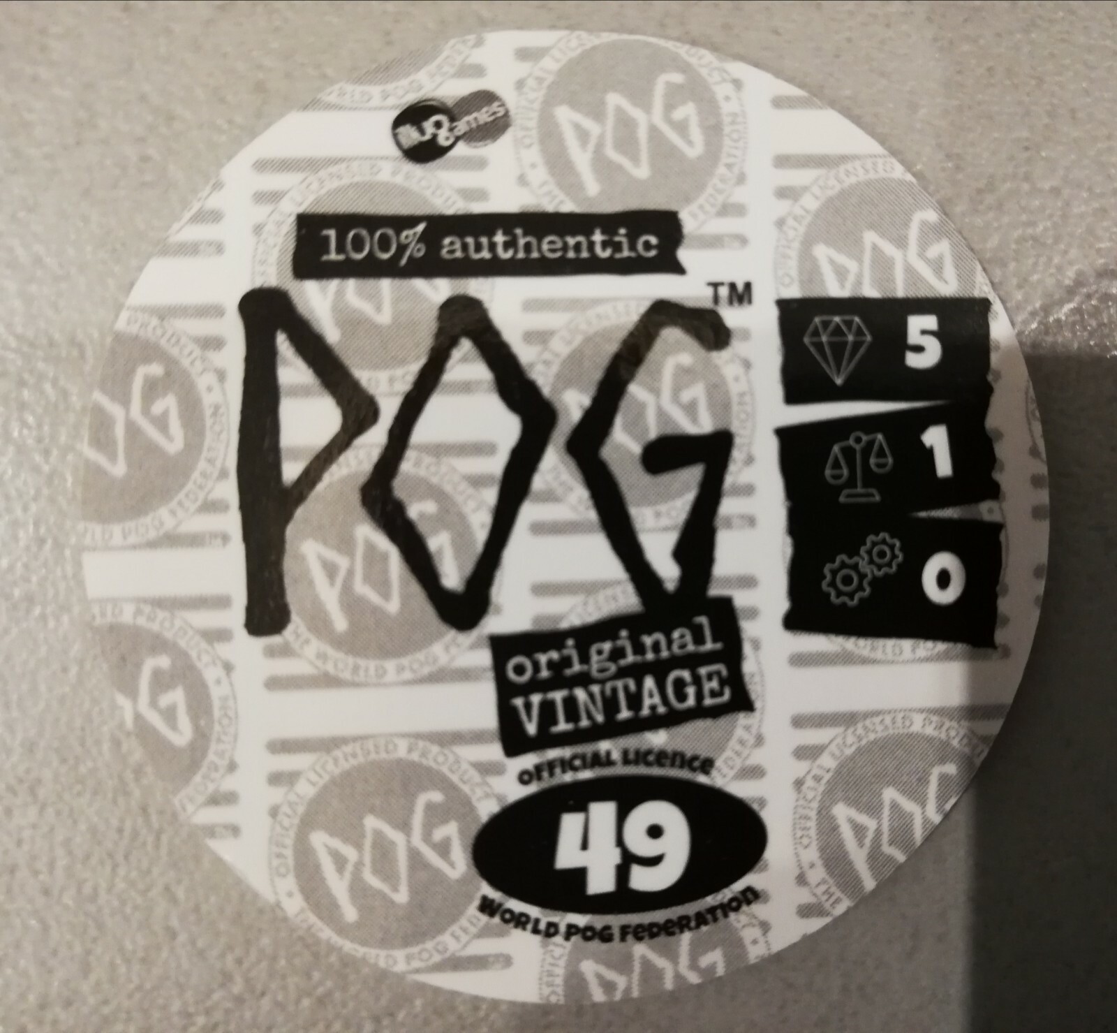 POG numéro 49 de la Série 1 Official WPF - Illugames 2020 Gulli | eBay