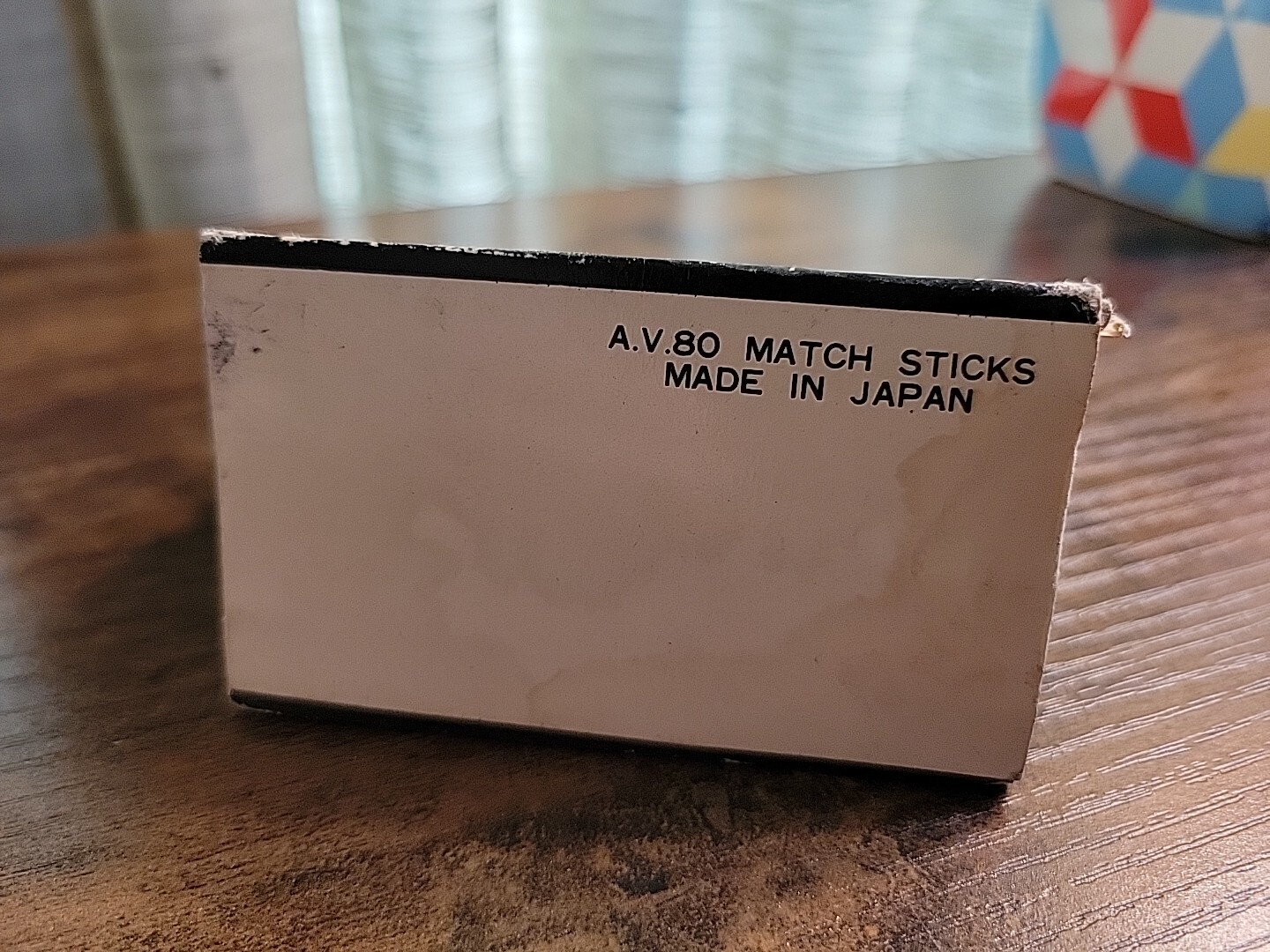 Vintage A.V.80 Match Sticks Box - Green/Orange Pirate Ships - Made in ...