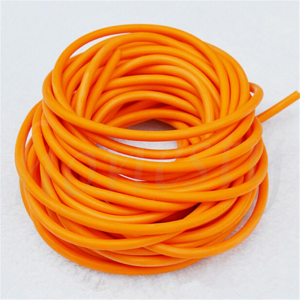 5M Natural Elastic Latex 1745 Rubber Band Tube for Hunting Slingshot ...