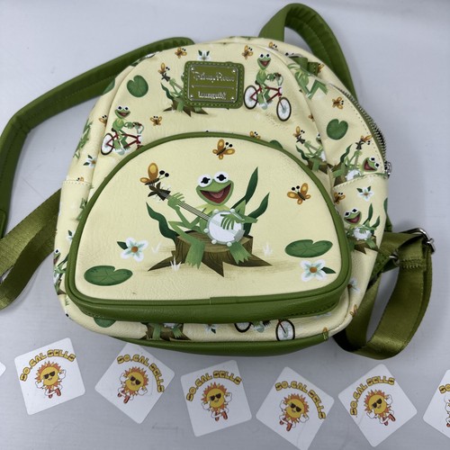 Disney Parks Muppets Kermit The Frog Mini Loungefly Backpack | eBay