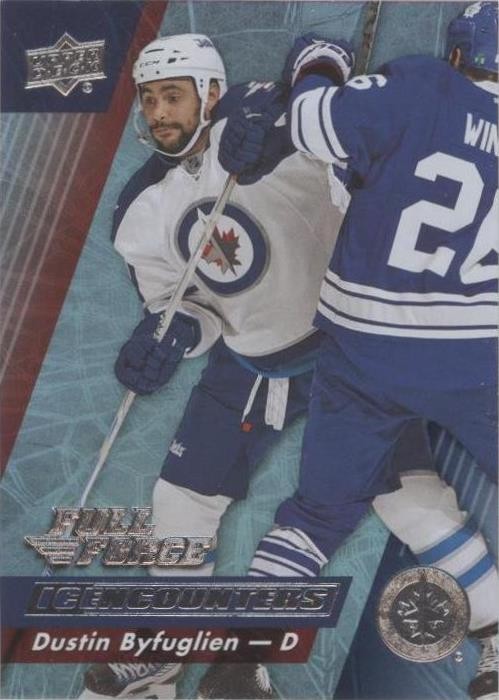 2015-16 Upper Deck Full Force - Ice Encounters Dustin Byfuglien #IE-DB ...
