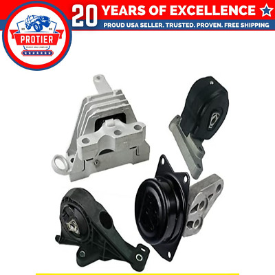 Fits 2010 Buick Allure/LaCrosse 3.0L AUTO AWD Engine & Trans Mount Set ...