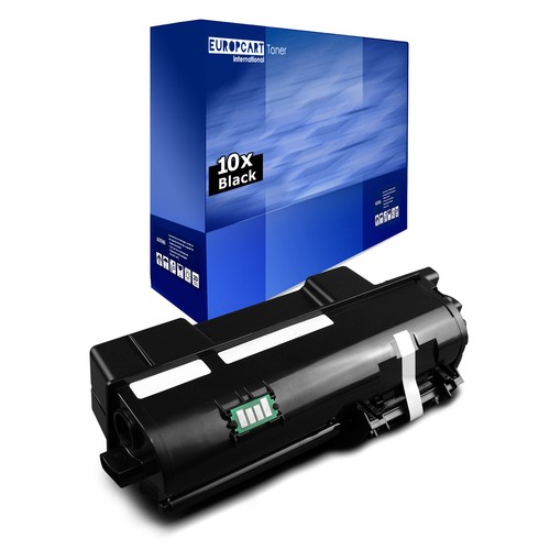 10x Europcart Toner per 1T02RY0UT0/PK1011 Utax P-4020 DN P-4020 ...