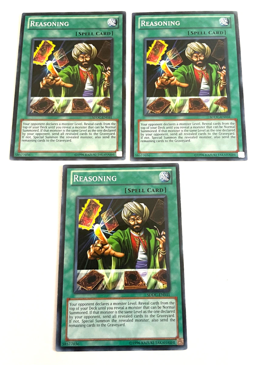 Reasoning Yugioh