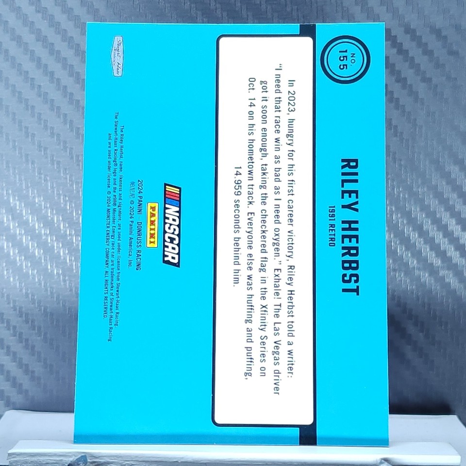 Riley Herbst 2024 Donruss OPTIC 1991 RETRO #155 | eBay