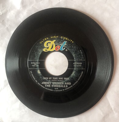 Jimmy Gilmer And The Fireballs - Daisy Petal Pickin’ / When My Tears ...