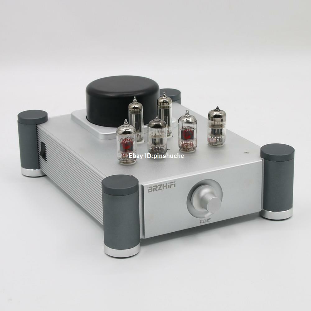 2019 12AX7+12AU7 Vacuum Tube Preamp | Stereo Audio HiFi | RCA | Silver ...