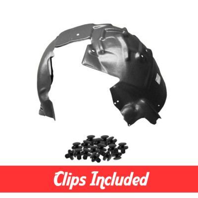 Driver Side Fender Liner w/ Clips For 2009-2012 Audi A4/S4 AU1248120 | eBay