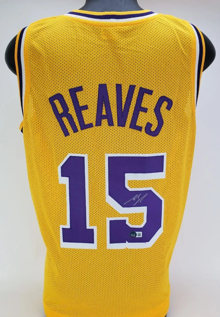 Austin Reaves Signed Los Angeles Lakers Jersey (Beckett) Ex Oklahoma ...
