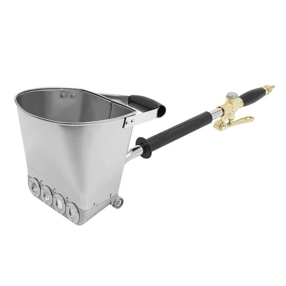 4 Jet Wall Plaster Stucco Sprayer Spray Gun - Cement Air Stucco Mortar ...