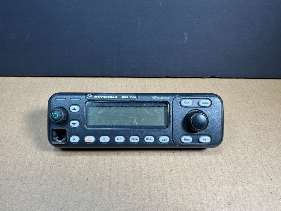 Motorola MCS 2000 Remote Control Head Works Ships Fast!!! | eBay