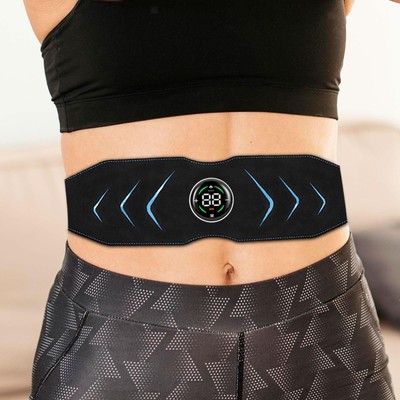 Ab Stimulator Belt Equipment Abdominal Muscle Belt for Fitness Indoor ...