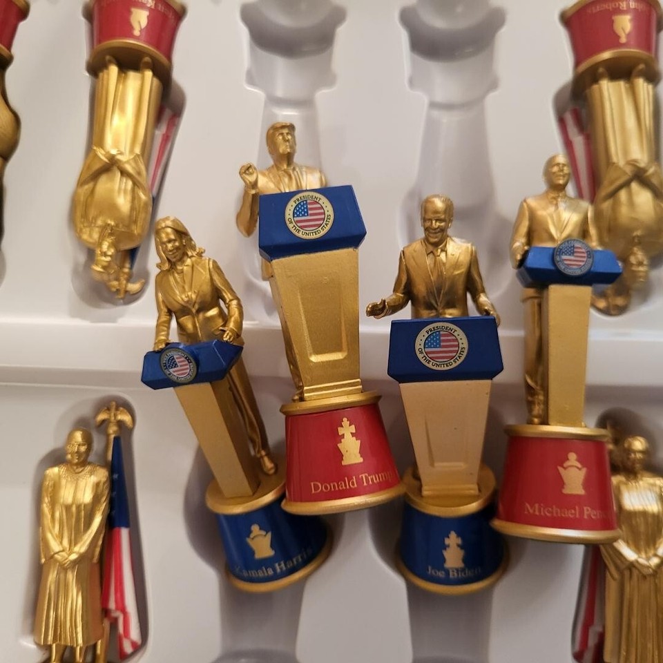 RARE Mahogany GOLD Trump Biden Harris INCLUDED 2020 Battle for White ...