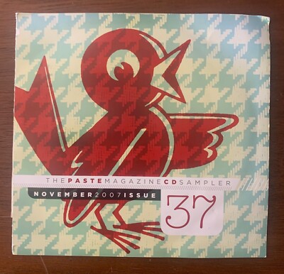 Paste Magazine CD Sampler 37 (November 2007) Robert Plant, Ani DiFranco ...