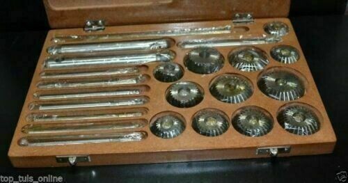 VALVE SEAT TOOL KIT 12 PCS HIGH CARBON STEEL CUTTER FOR VINTAGE BLOCK ...
