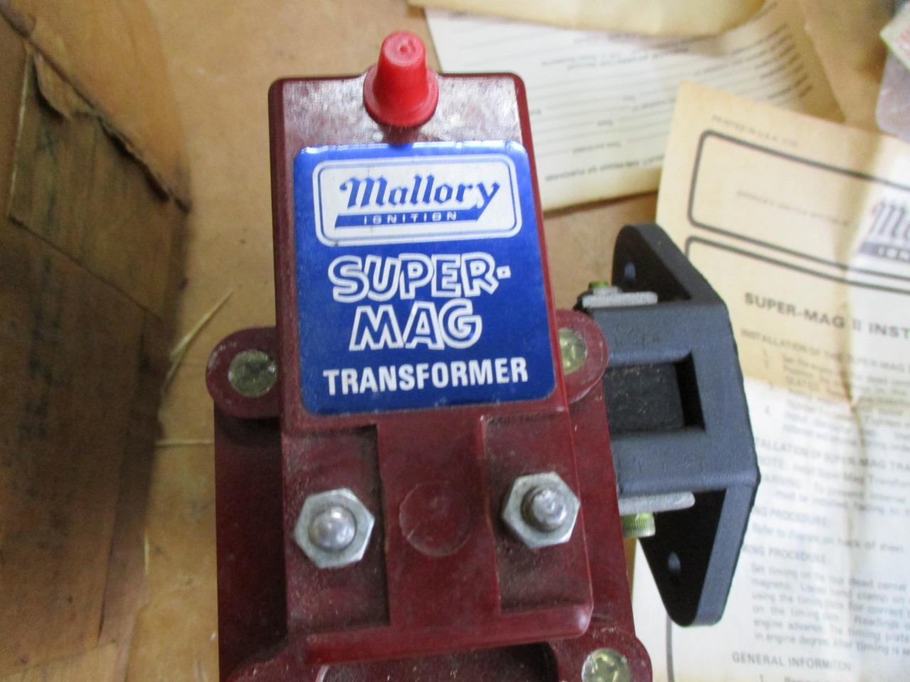 NOS 12V MALLORY DISTRIBUTOR SUPER MAG MAGNETO TRANSFORMER COIL IGNITION ...