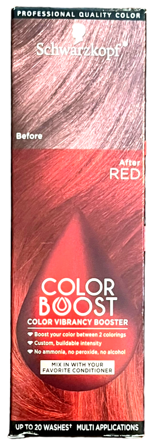 Schwarzkopf Red Color Boost Vibrancy Up To 20 Washes | eBay