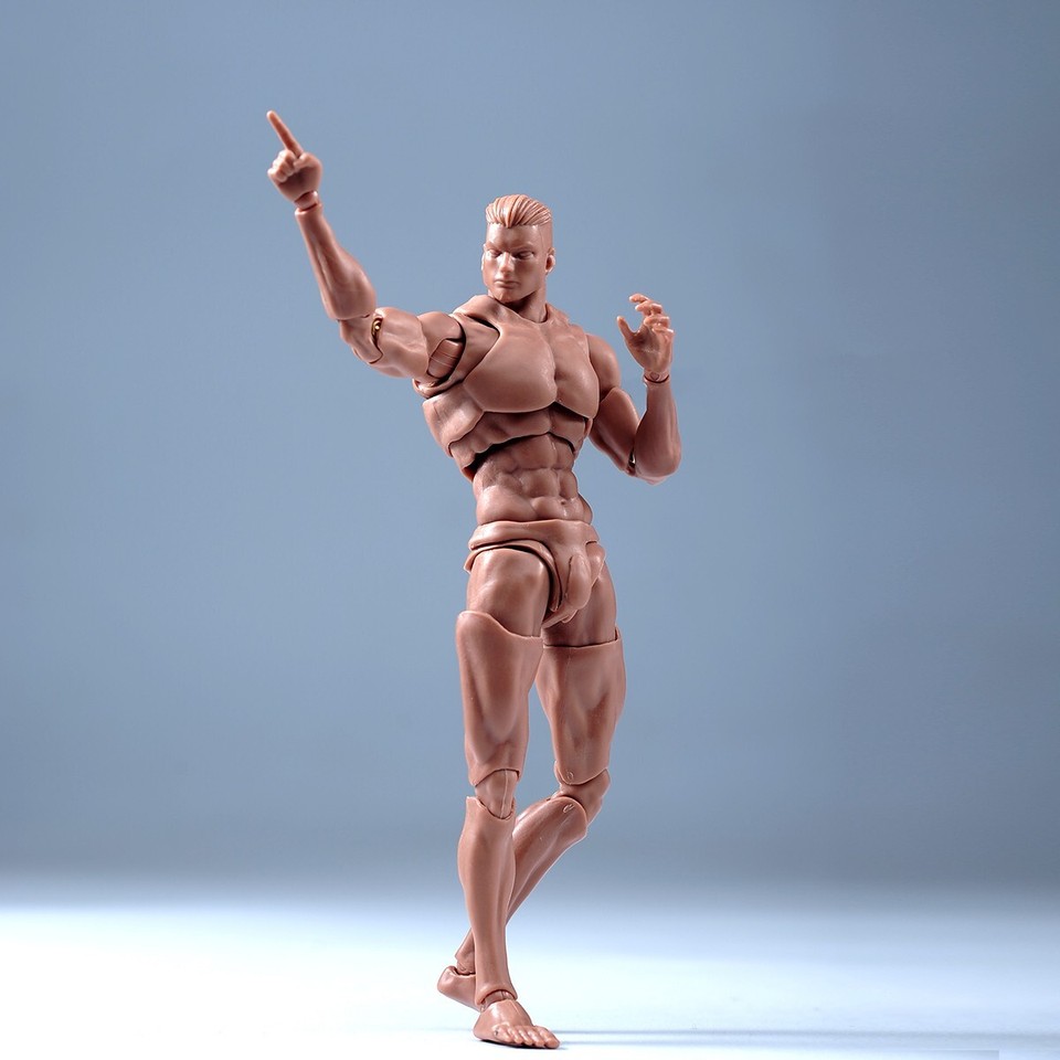 Romankey X COWL 1/12 Flexible Action Figure 6" Male Joint Soldier Body ...
