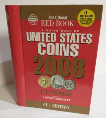 61st Edition Whitman Red Book Guild Book United States Coins 2008 RS ...