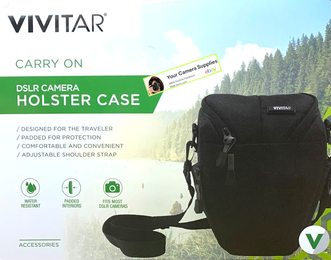VIV BAG CASE TO CAMERA NIKON COOLPIX P900 P950 P600 B700 B600 L620 L830 ...