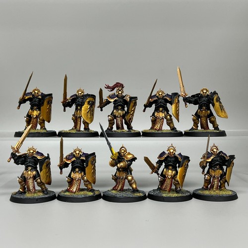 10 STORMCAST ETERNAL LIBERATORS WARHAMMER AGE OF SIGMAR AOS SHIELDS WFB ...