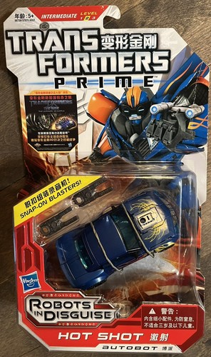 Transformer Prime Robot in Disguise HOT SHOT Generation Chug potp ...