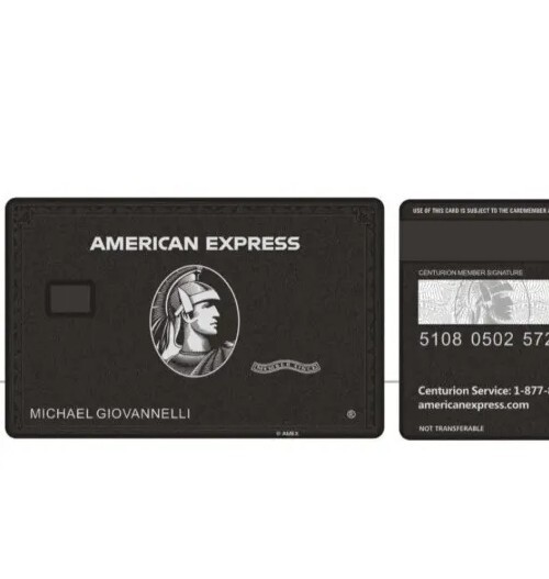 American Express Centurion Card Centurion Card (USA) Refresh. Some