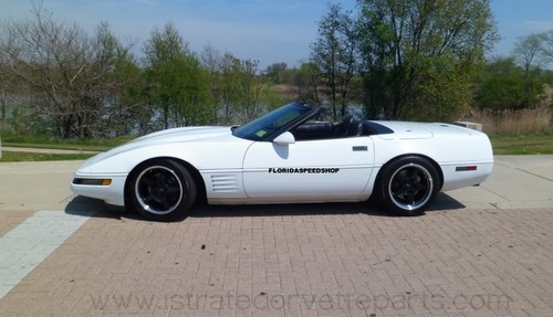 C4 ZR1 Black/machined lip Corvette wheels 17x9.5/17x11" 1988-1996 C4 ...