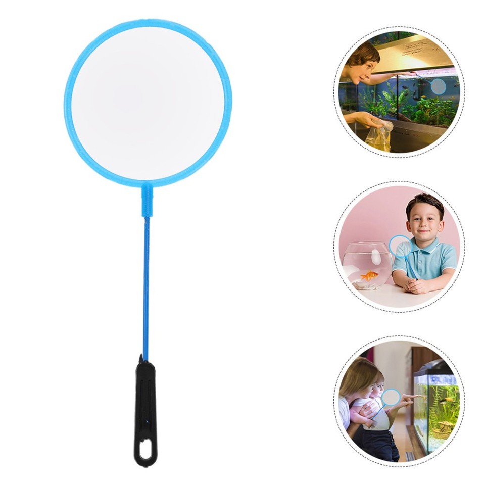 50 PCS Water Tank Cleaning Net Small Fish Food Aquarium Mini Pond ...
