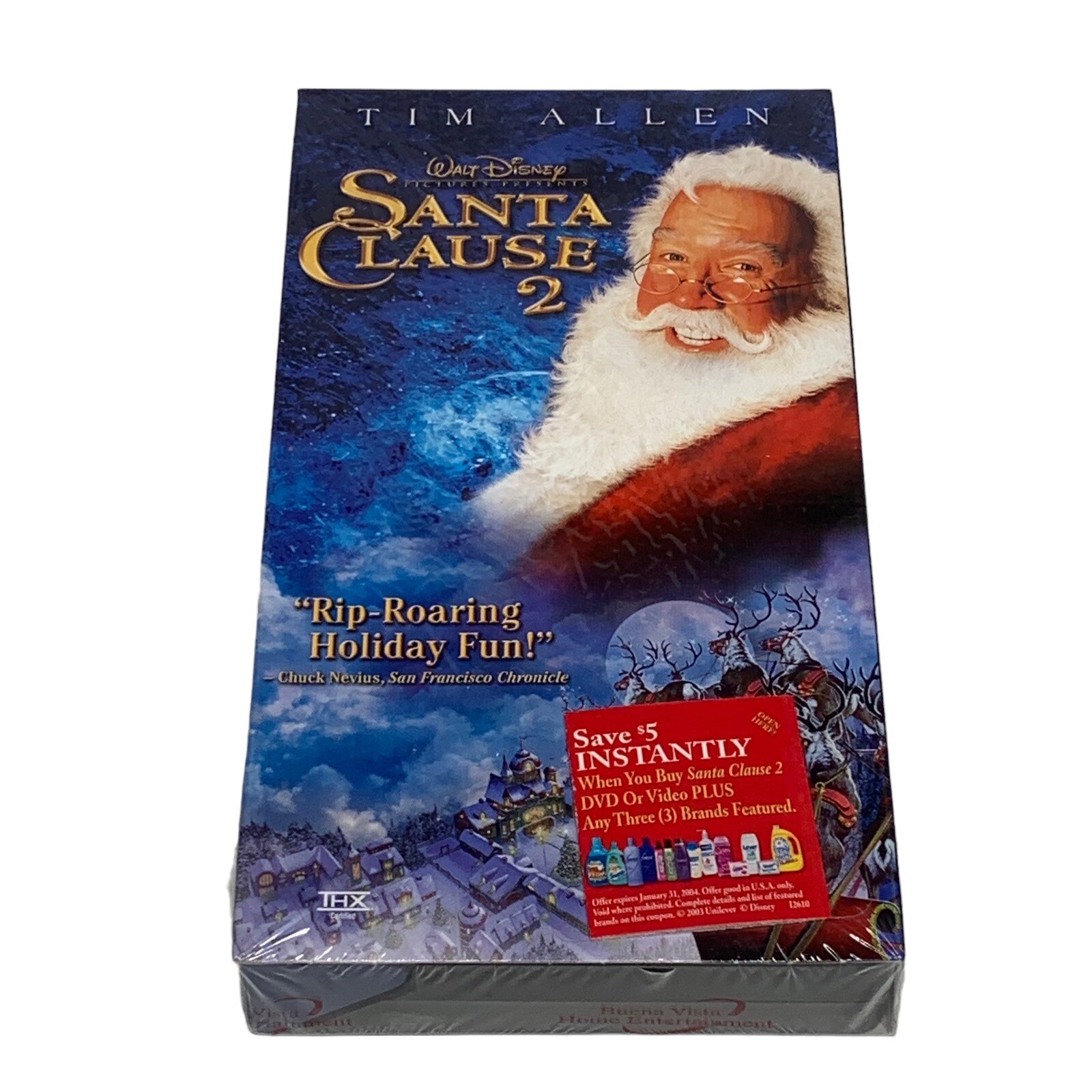 The Santa Clause 2 (VHS, 2003) Brand New Sealed Tim Allen Christmas ...