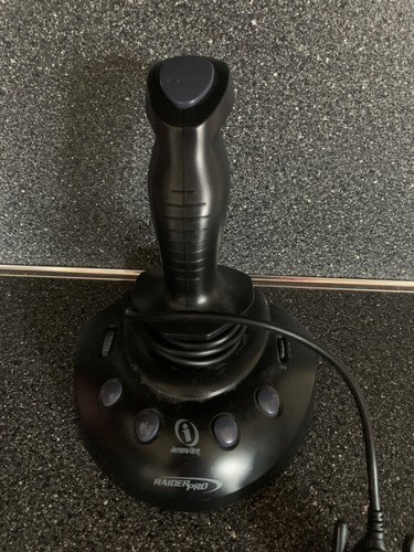InterAct Raider Pro Digital Flight Joystick SV251, 15 Pin w/USB Adapter ...