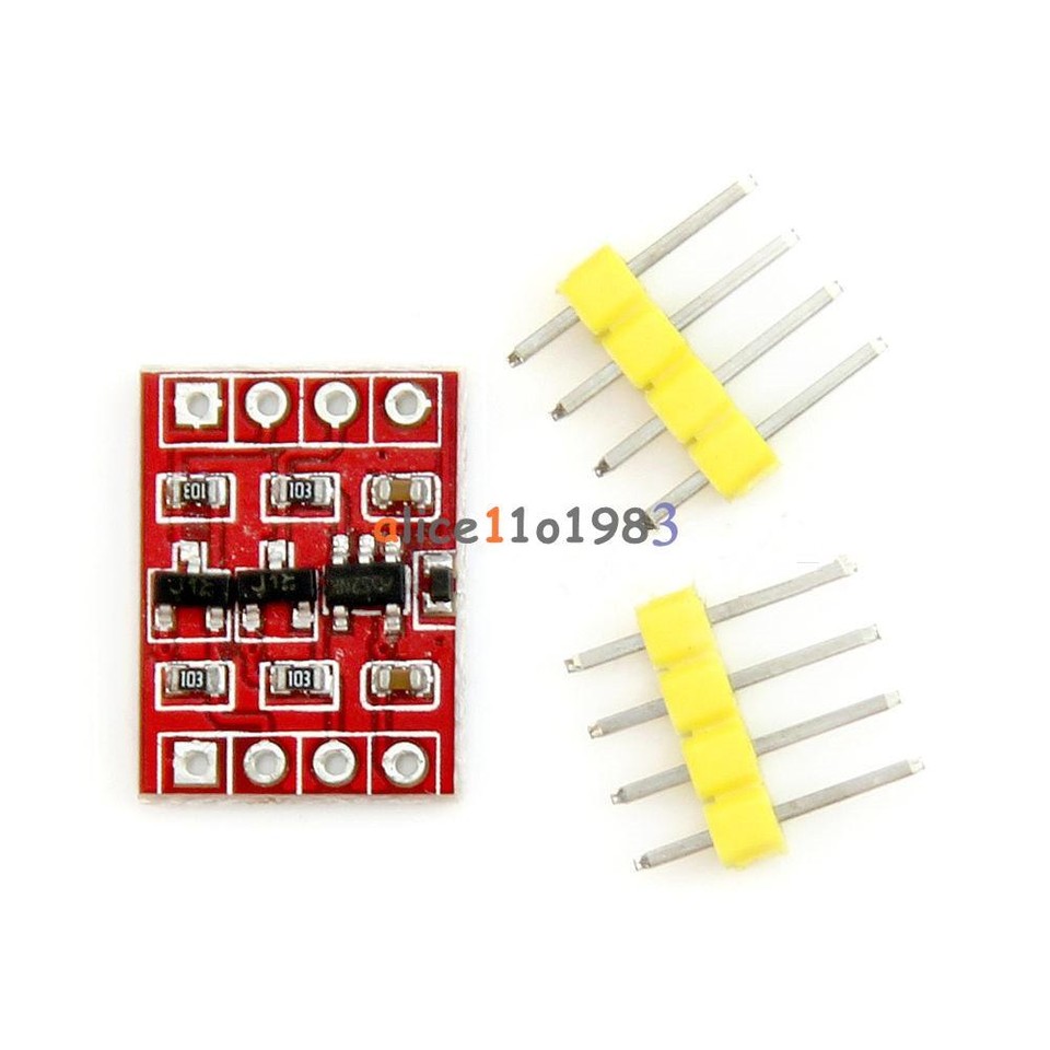 5PCS 5V-3V 2-CH I2C IIC Logic Level Converter Module Bi-Directional for ...