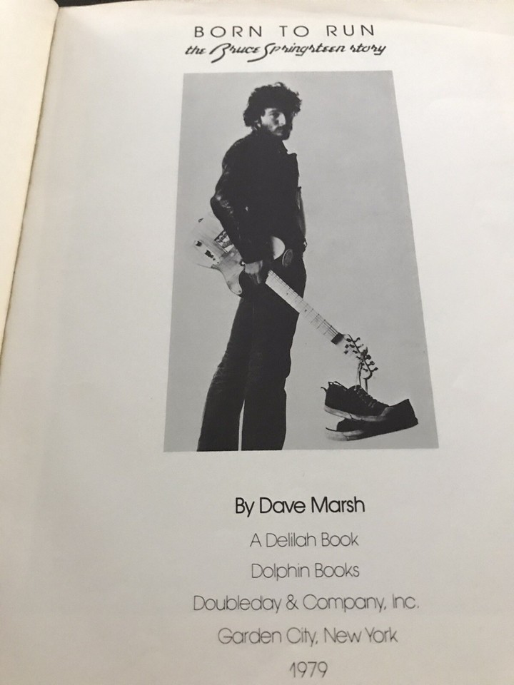 Bruce Springsteen Books Born To Run | eBay