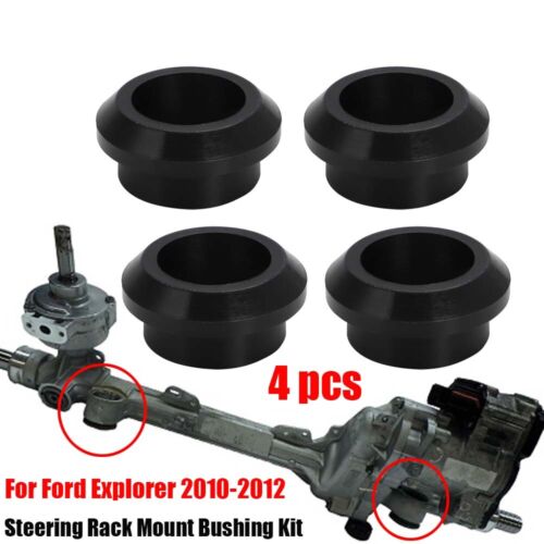 For Ford Explorer 2010-2012 2 Upper & 2 Lower Steering Rack Mount ...