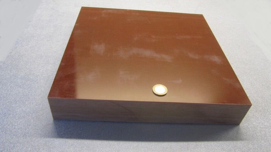 Micarta Linen Phenolic LE Grade Sheet 2.00" Thick x 12" x 12" | eBay