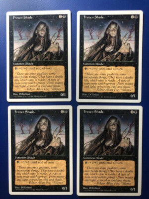 4x Frozen Shade, 5th Edition Magic Cards, LP, FREE SHIPPING | eBay