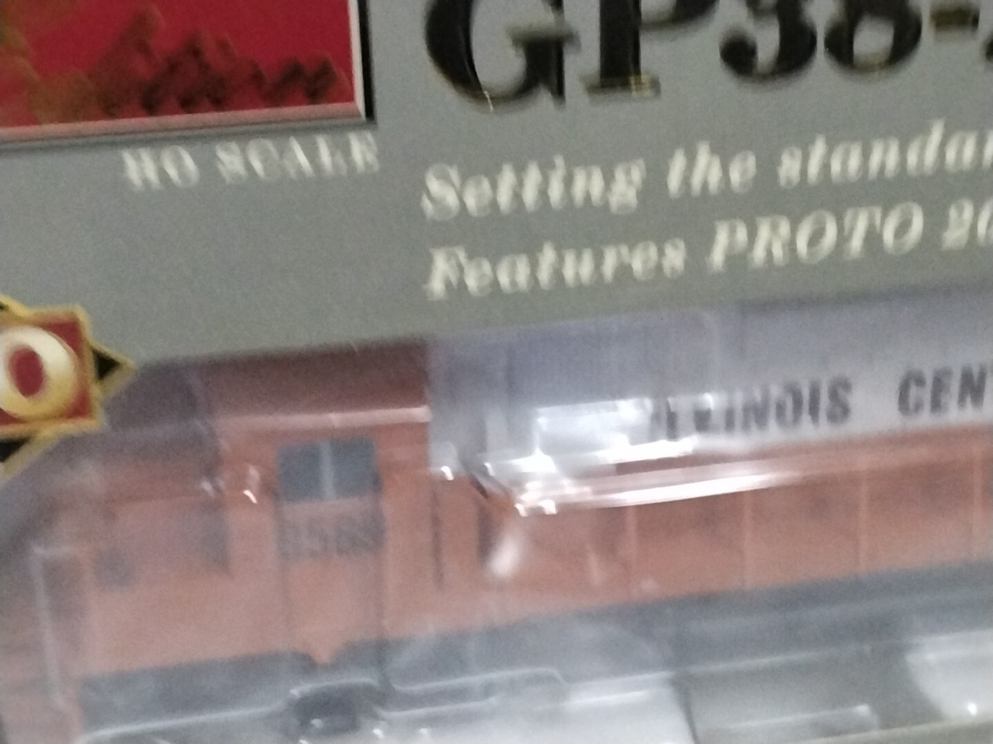 PROTO 2000 GP38-2 ILLINOIS CENTRAL GULF NUMBER 9569 | eBay