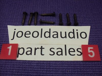 Sony SS-U420 Speaker/ Tweeter Mounting Screws. 8 Pieces. Parting Out SS ...