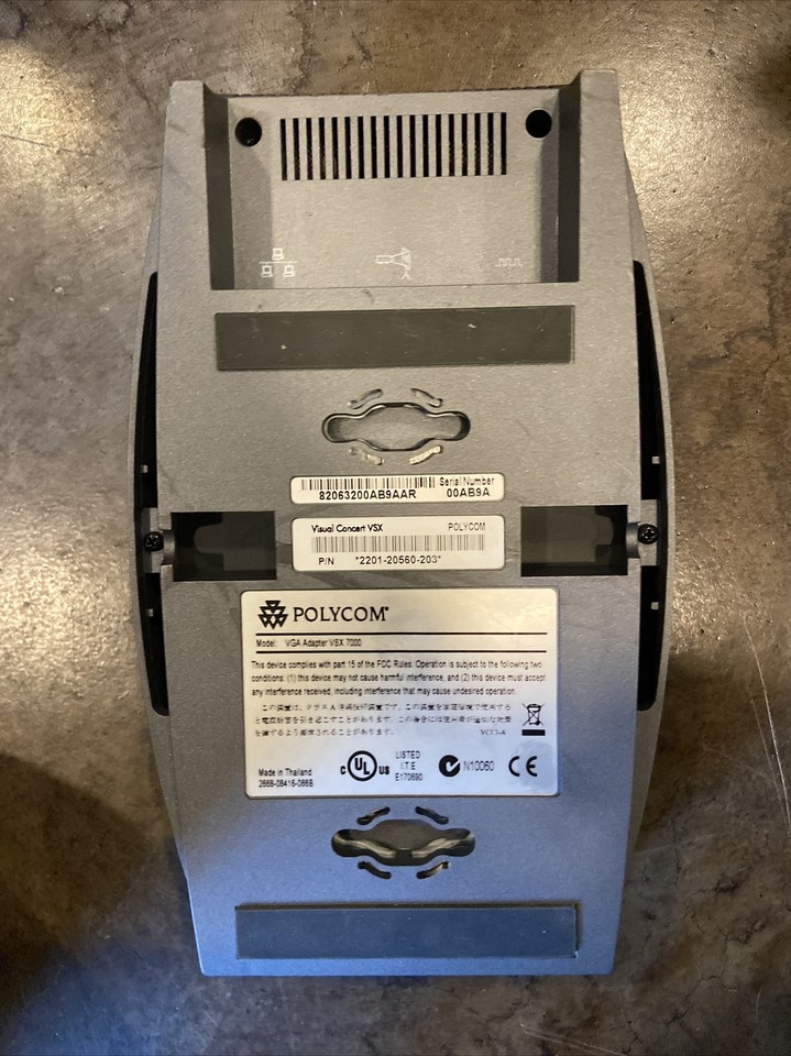 Polycom Visual Concert VSX 2201-20560-203 NO PSU | eBay