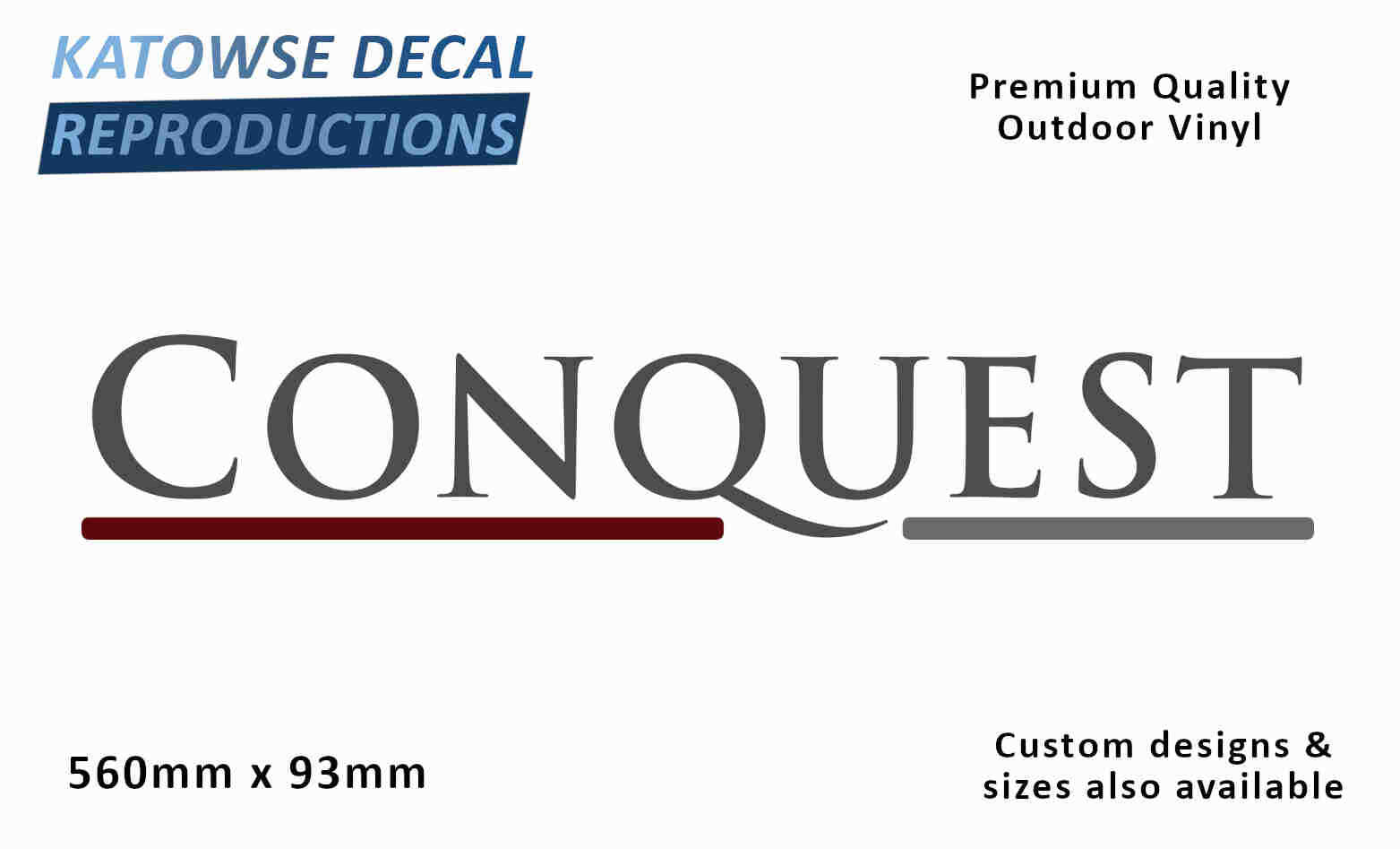 Jayco Conquest 2006 Caravan Replacement Vinyl Decal Sticker | eBay