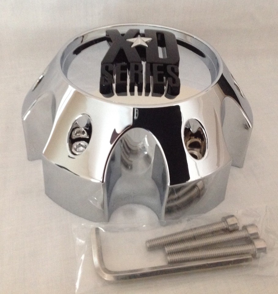 XD Series Chrome Center Cap XD796 XD797 XD798 6 Lug 6x5.5 Rim Wheel ...